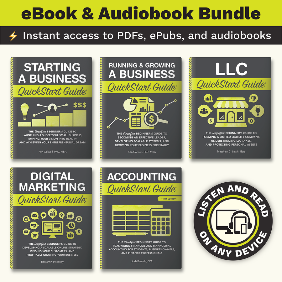 QuickStart Guides Starting a Business Bundle