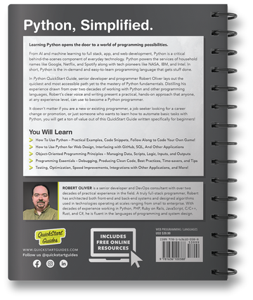 Python QuickStart Guide – QuickStart Guides