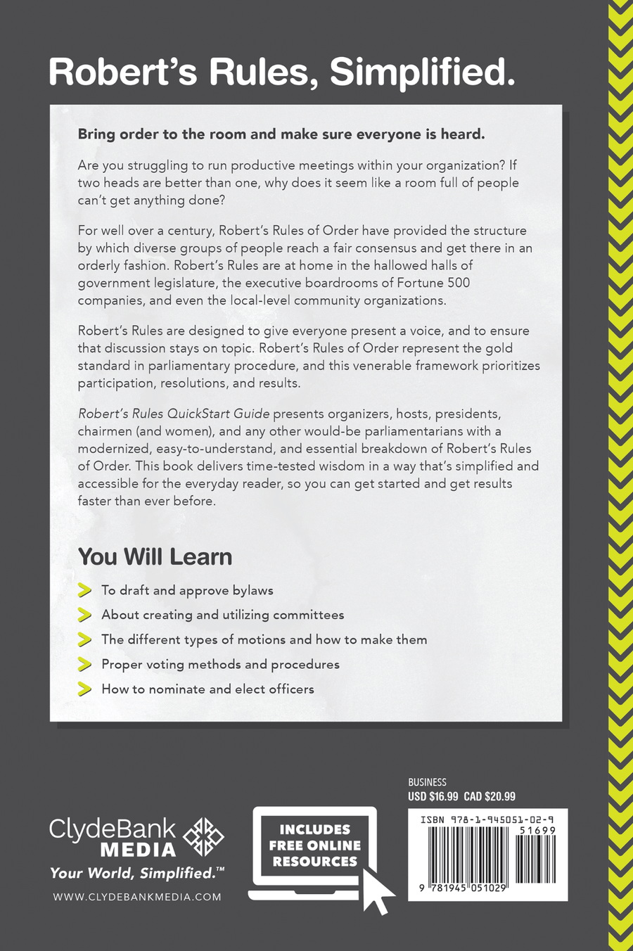 Robert's Rules QuickStart Guide – QuickStart Guides